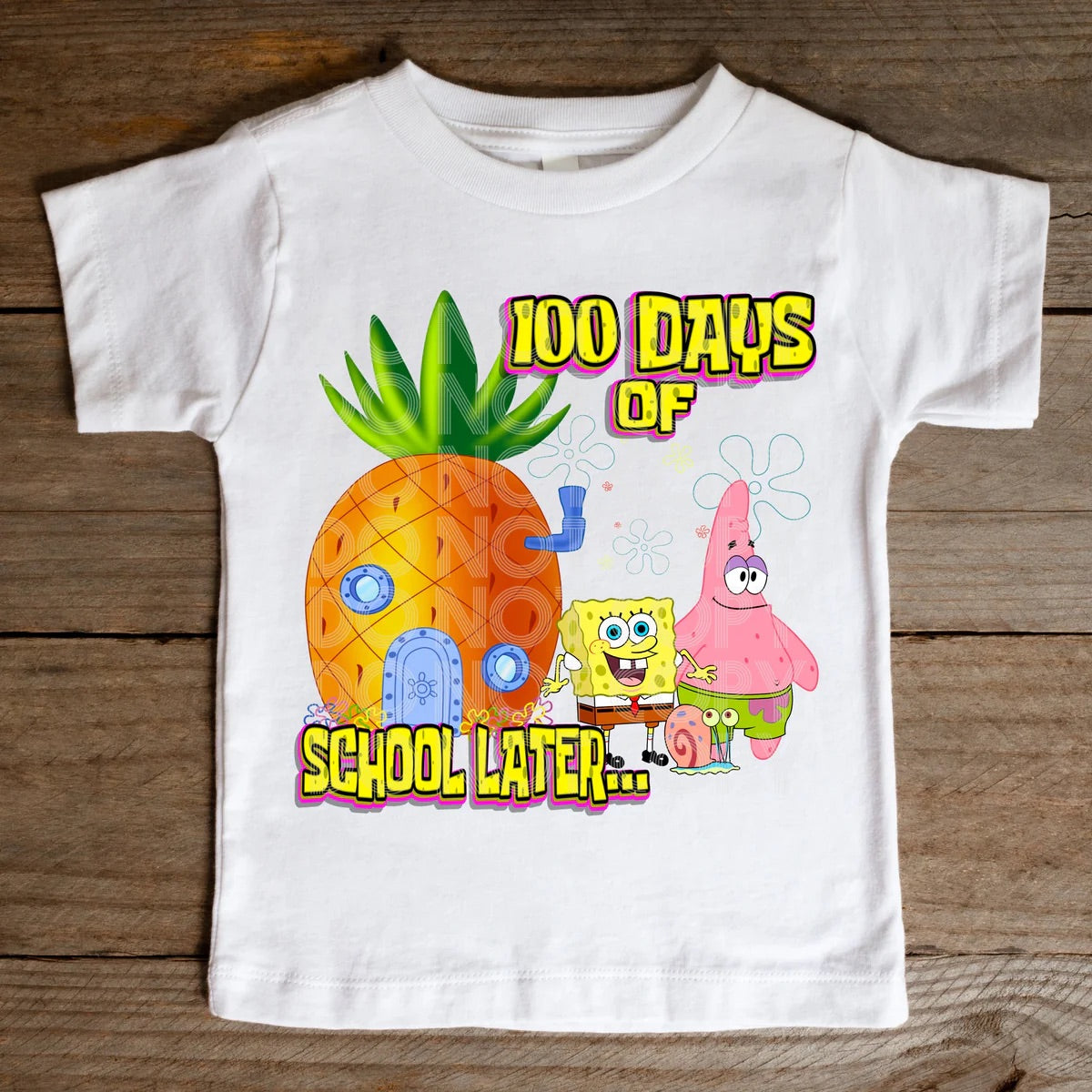 100 Days of School Later Spongebob – Twin Mama Co